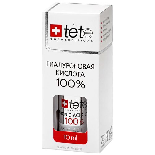 TETe Cosmeceutical Hyaluronic Acid 100% средство для лица Гиалуроновая кислота 100%, 10 мл