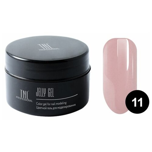 TNL Professional гель-желе Jelly Gel моделирующий, 18 мл, 11 дымчато-розовый