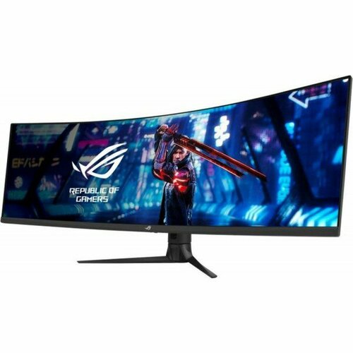 ASUS Монитор Asus 49" ROG Strix XG49WCR черный VA LED 1ms 32:9 HDMI матовая HAS Piv 450cd 178гр/178гр 5120x1440 165Hz DP 5K USB 14.92кг 90LM08I0-B01170