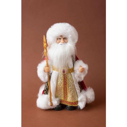 Фигурка Дед Мороз в красной шубе, 33 см