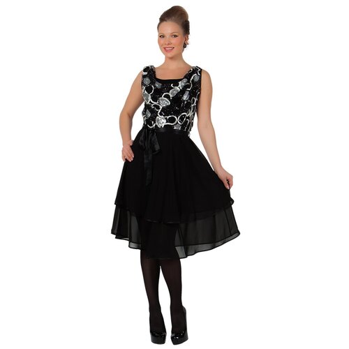 Платье SWING, размер 44, черный