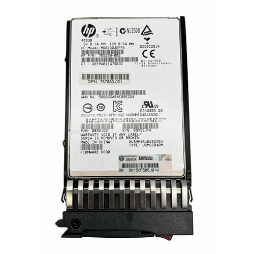 Жесткий диск HP 787336-001 400Gb SAS 2,5" SSD