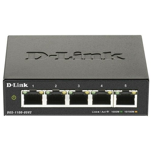 Коммутатор (свитч) D-Link (DGS-1100-05V2)