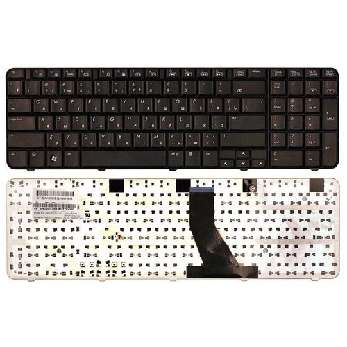 Клавиатура для ноутбука HP Compaq Presario CQ70-110ER черная