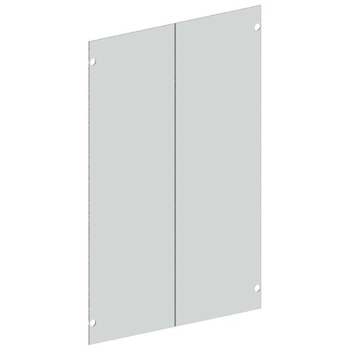 Двери ED_Vita стекл. средние 2шт V-4.3, прозрачные