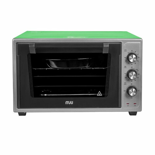 Мини печь Miu 3606 E зелено-серая