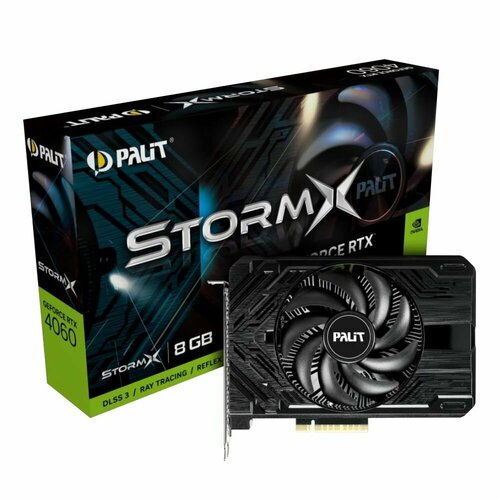 Видеокарта PCIE16 RTX4060 8GB PA-RTX4060 STORMX 8GB PALIT