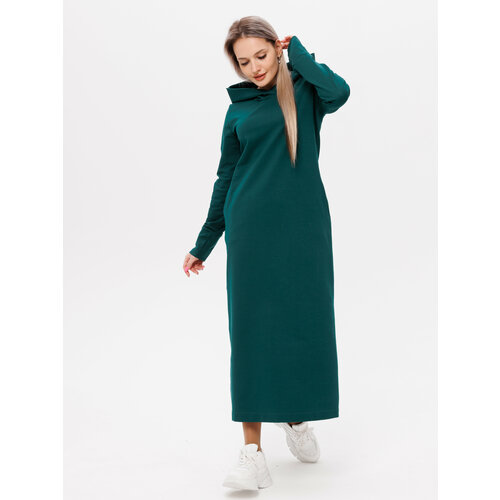 Платье Elena Tex, размер 44, зеленый