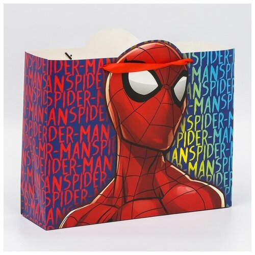 MARVEL Пакет подарочный "Spider-man", Человек-паук, 40х31х11,5 см