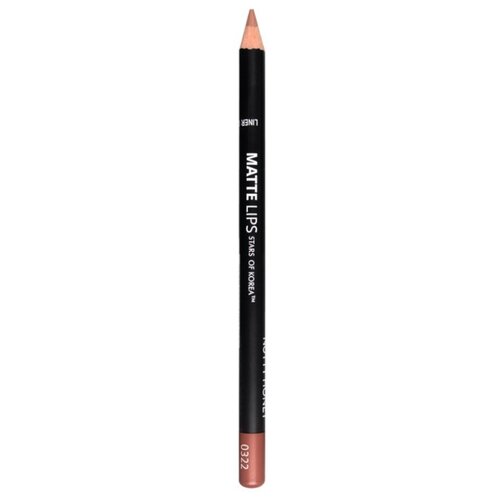 Art Soffio карандаш для губ  Matte Lips 820L, 0322 Nutty Honey