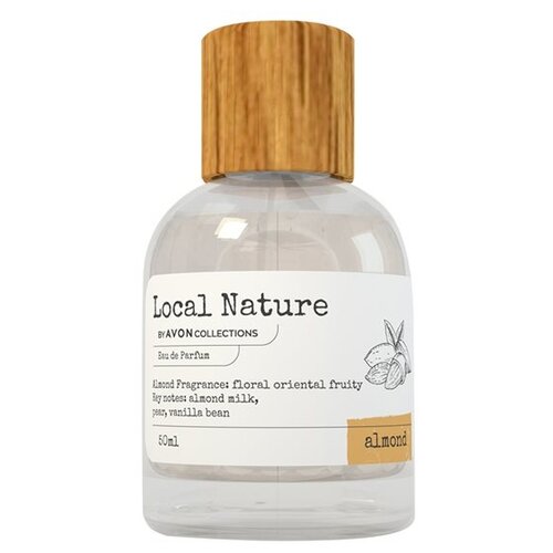 AVON парфюмерная вода Local Nature Almond, 50 мл