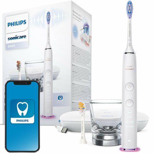 Электрическая зубная щетка PHILIPS Sonicare DiamondClean Seria 9000 HX9917/88