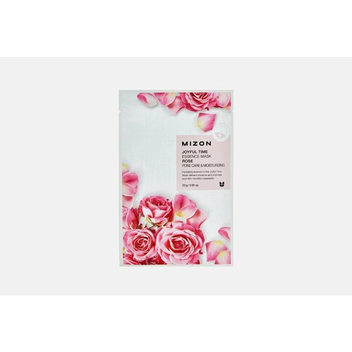 Тканевая маска для лица Mizon, Joyful Time Essence Mask Rose 23 мл