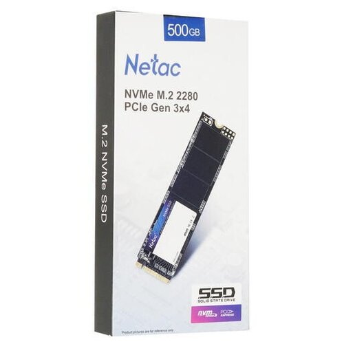 Твердотельный накопитель Netac 500 ГБ M.2 NT01N950E-500G-E4X