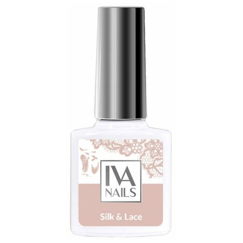 IVA Nails гель-лак для ногтей Silk & Lace, 6 мл, №6