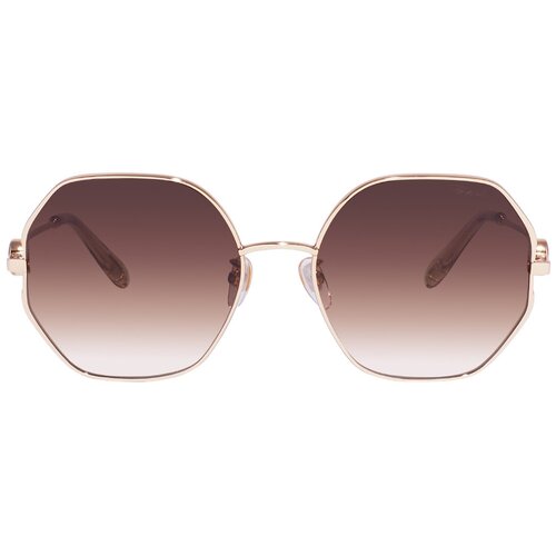 Солнцезащитные очки Chopard F08S 8FC, коричневый, золотой