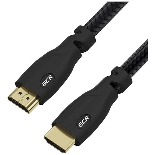 Кабель GCR HDMI - HDMI (GCR-HM811), 1 м, черный