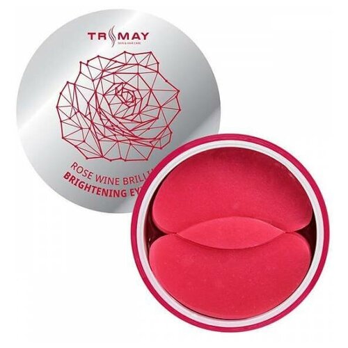 Осветляющие патчи для век с экстрактом розы и вина Trimay Rose Wine Brilliant Brightening Eye Patch