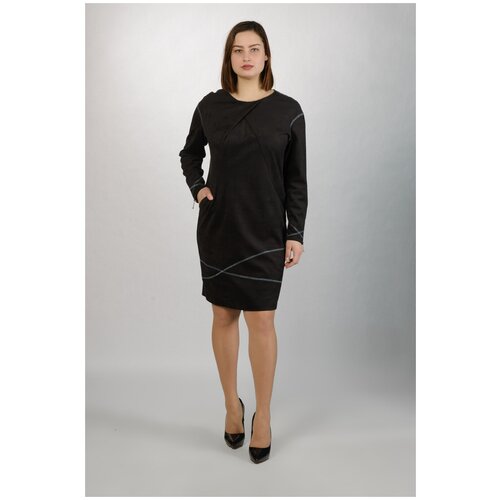 Платье Mila Bezgerts, размер 42, черный
