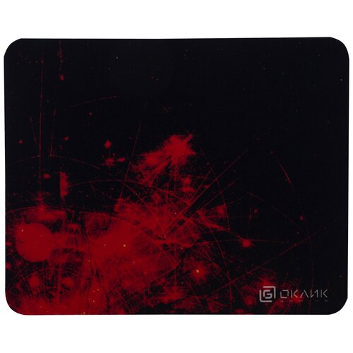 Коврик для мыши Оклик OK-F0252 Мини рисунок/красные частицы 250x200x3мм