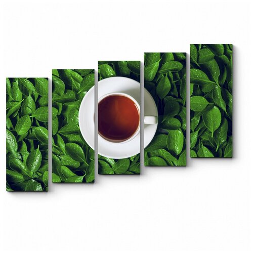 Модульная картина Зеленый чай 190x133