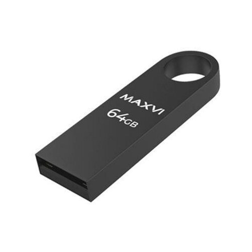 USB флеш-накопитель Maxvi 64GB (FD64GBUSB20C10MK) Темно-серый