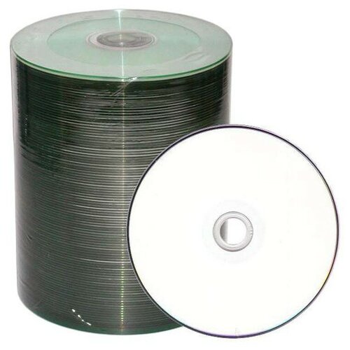 Диски Mirex CD-R Shrink Bulk (100 шт.) 700Mb 80 минут 48x Ink Printable Без надписи (UL120208A8T)