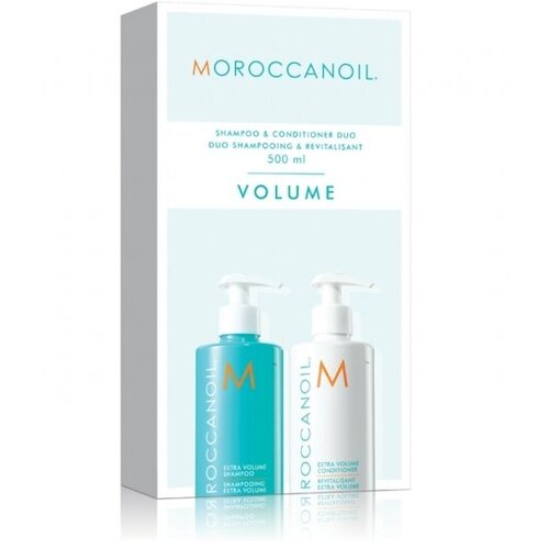 Moroccanoil Extra Volume Shampoo & Conditioner DUO - Набор Объем (шампунь 500 мл, кондиционер 500 мл)