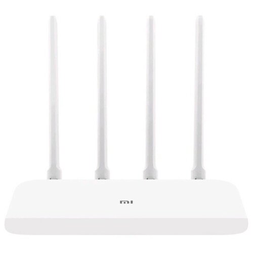 Wi-Fi роутер беспроводной Xiaomi Mi WiFi Router 4 (4A), 10/100 Мбит, белый