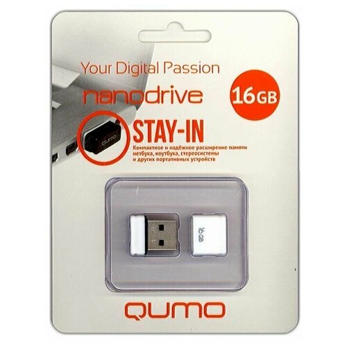 USB-накопитель Qumo 16GB, USB 2.0