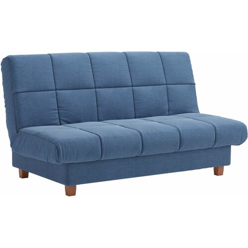 Прямой диван Первый Мебельный Юта Голубой, рогожка