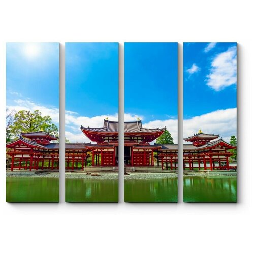 Модульная картина Храм Биодо, Киото140x105