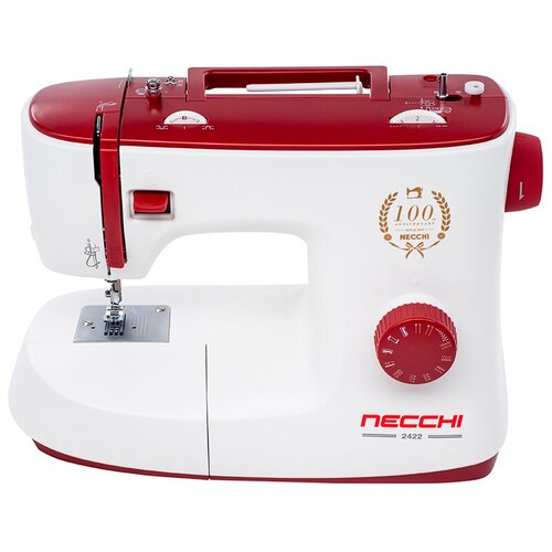 Швейная машина Necchi 2422, белый/красный