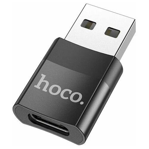 Переходник USB на Type-С hoco UA17 / USB 2.0