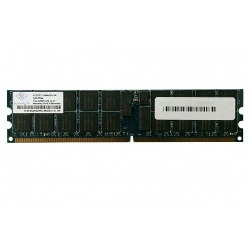 Оперативная память Nanya 2 ГБ DDR2 400 МГц DIMM CL3 NT2GT72U4NA0BV-5A