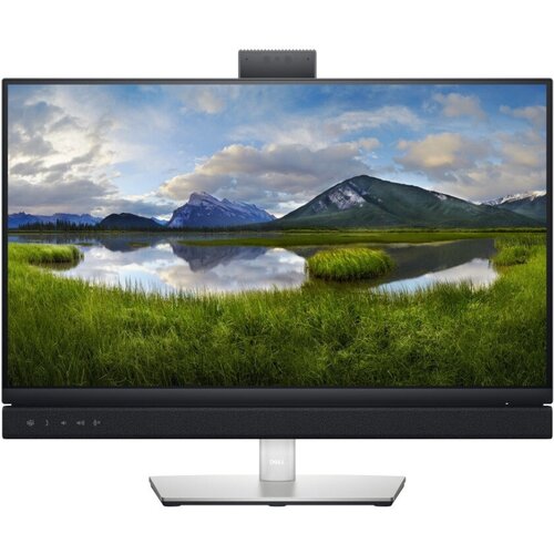 Монитор Dell 23.8" C2422HE черный IPS LED 5ms 16:9 HDMI M/M Cam матовая 1000:1 250cd 178гр/178гр 1920x1080 60Hz DP FHD USB 4.33кг