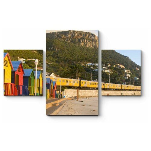 Модульная картина Яркие краски Кейптауна130x85