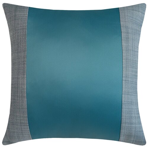 Наволочка - чехол для декоративной подушки на молнии Рената, 45 х 45 см, голубой