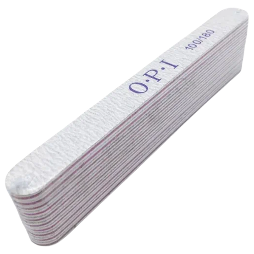 OPI пилка для изменения длины 100/180, 25 шт., серый