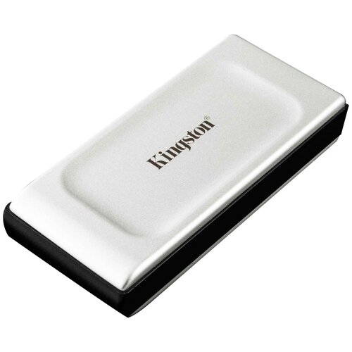 4 ТБ Внешний SSD Kingston XS2000, USB 3.2 Gen2x2 Type-C, серебристый