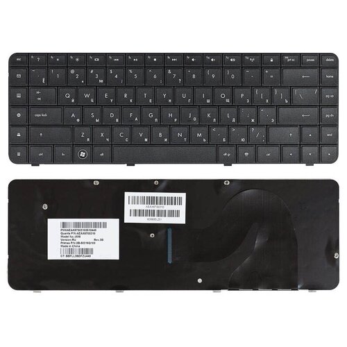 Клавиатура для ноутбука HP Compaq 550107R00-515-G черная