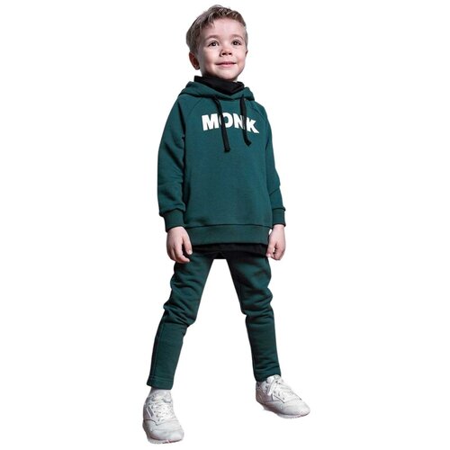Комплект одежды NIKASTYLE, размер 116, зеленый