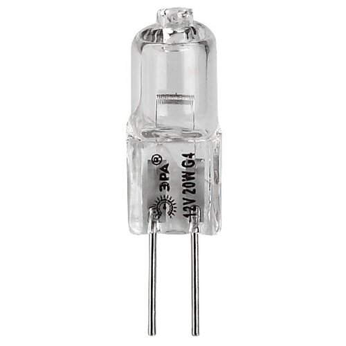 Лампа галогенная ЭРА G4-JC-20W-12V