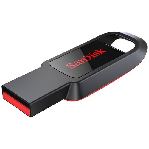 Флеш-диск Sandisk 64Gb Cruzer Spark black-red USB2.0 (SDCZ61-064G-G35)