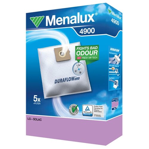 Menalux Синтетические пылесборники 4900, 5 шт.