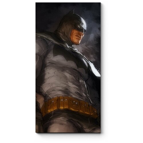 Модульная картина Бэтмен во тьме 70x140