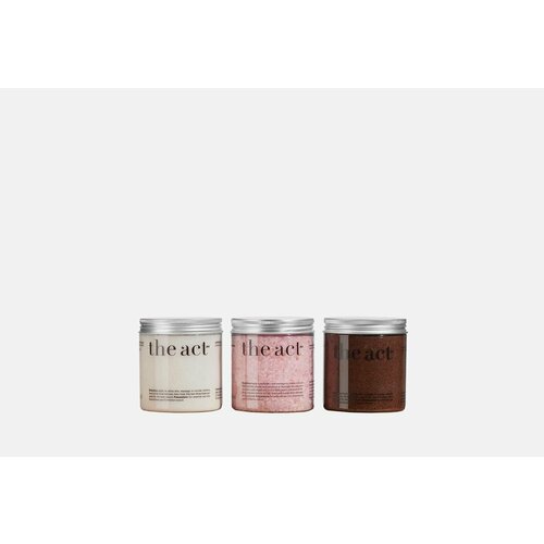 Набор из 3-х скрабов для тела THE ACT Best-Selling Scrub Trio