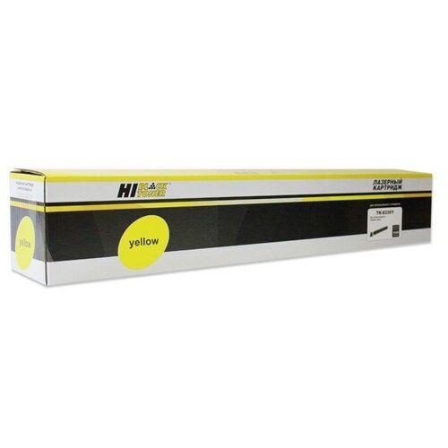 Тонер-картридж Hi-Black TK-8335Y для Kyocera TASKalfa 3252ci/3253ci, Y, 15K, желтый, 15000 страниц