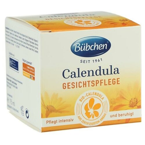 Крем для лица Bubchen «Календула», 75 мл