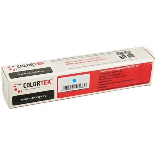 44643007 / 44643003 Colortek совместимый голубой тонер-картридж для Oki C 801/ 821 (7 300стр)